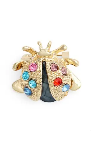 CLIFTON WILSON Ladybug Lapel Pin