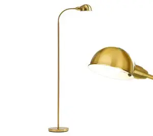 BRIGHTECH Regent 68'h Antiqued Brass Led Readin G Floor Lamp - One-color