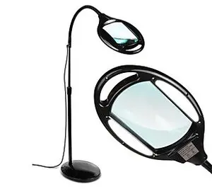 BRIGHTECH Lightview 3-diopter 44' Led Magnifier Floor Lamp - One-color