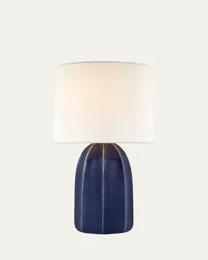 VISUAL COMFORT & CO. Melanie Large Table Lamp Barbara Barry - Frosted Blue