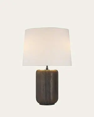 VISUAL COMFORT & CO. Minx Large Table Lamp Thomas O'brien - Crystal Bronze
