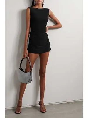 Norma Kamali Ruched Mini Dress