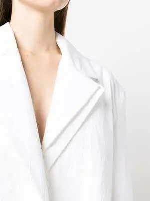 IOANA CIOLACU Deconstructed Double-breasted Blazer