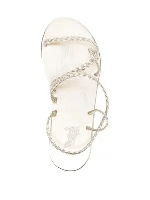 ANCIENT GREEK SANDALS Maya Open-toe Strap Sandals - Gold