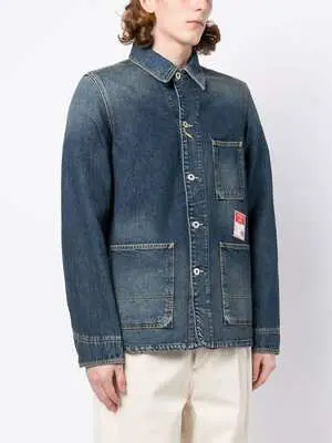 Kenzo Logo-patch Denim Jacket