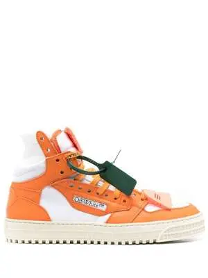 Off-white Round Toe Sneakers For Women