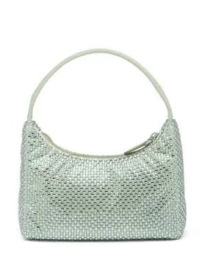 Prada Re-edition 2000 Crystal-embellished Shoulder Bag