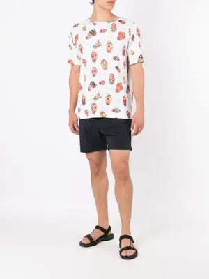 AMIR SLAMA Graphic-print T-shirt