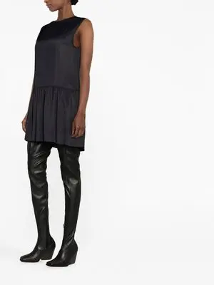 LANVIN Round-neck Mini Dress