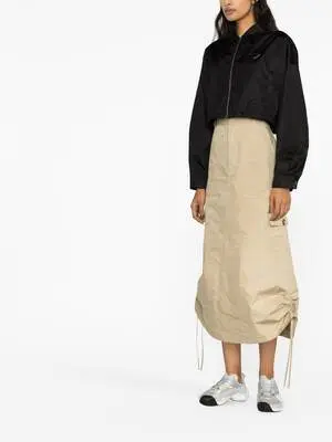Prada Re-nylon Cropped Blouson Jacket