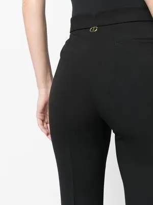 TWINSET High-waisted Flared Trousers