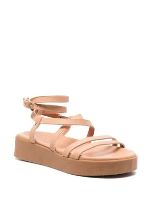 ANCIENT GREEK SANDALS Aristea Buckle Sandals - Neutrals