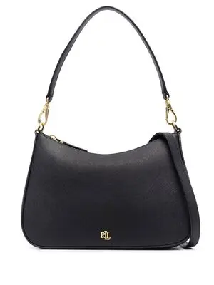 Ralph Lauren Medium Danni Shoulder Bag - Black