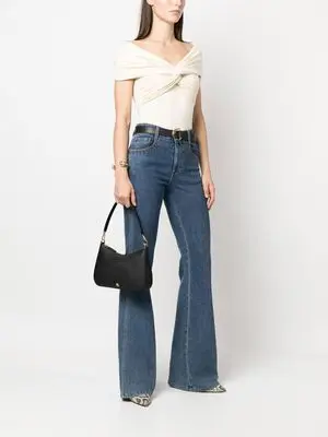 Ralph Lauren Medium Danni Shoulder Bag - Black