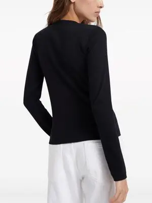 Brunello Cucinelli Monili-embellished T-shirt - Black