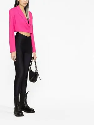 Andamane Cropped Single-breasted Blazer