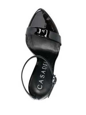 Casadei 115mm Patent Leather Sandals