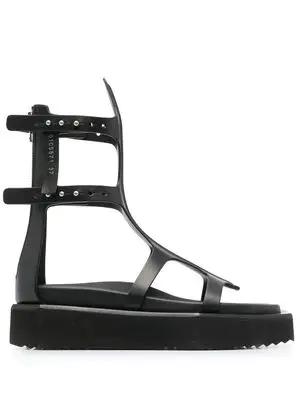 Rick Owens Zip Up Sandals For Women