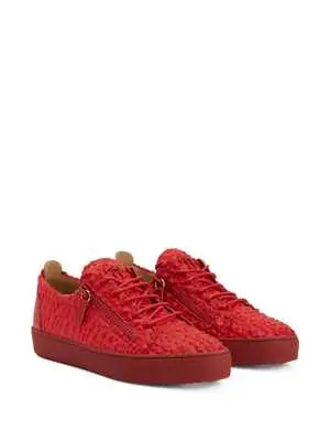 GIUSEPPE ZANOTTI Frankie 3d Low-top Sneakers - Red