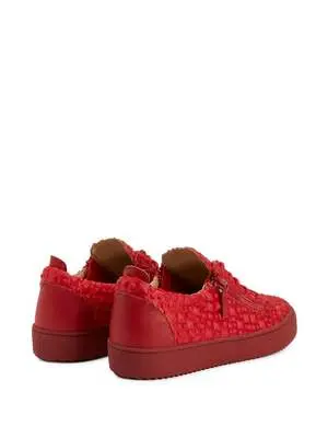 GIUSEPPE ZANOTTI Frankie 3d Low-top Sneakers - Red