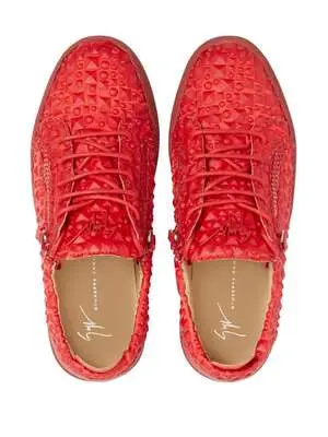 GIUSEPPE ZANOTTI Frankie 3d Low-top Sneakers - Red