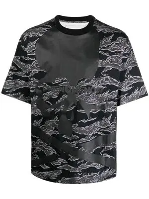 MASTERMIND WORLD Camouflage-print Short-sleeved T-shirt