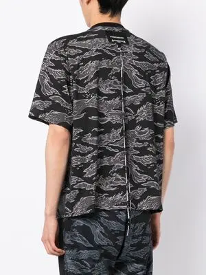 MASTERMIND WORLD Camouflage-print Short-sleeved T-shirt