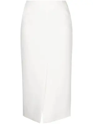 Matériel Pencil Midi Skirt