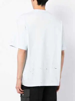 FENG CHEN WANG Double-layer Distressed Effect T-shirt