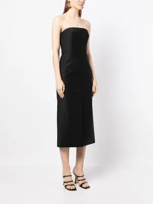 Matériel Fitted Midi Dress