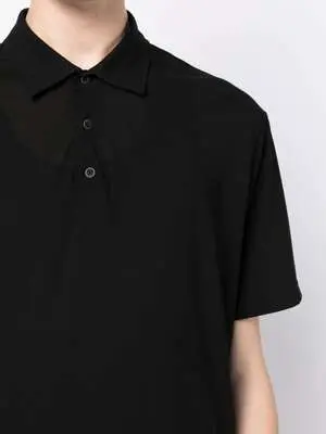 Herno Short-sleeved Polo Shirt - Black