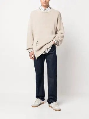 MAISON MARGIELA Mid-rise Straight-leg Jeans - Blue