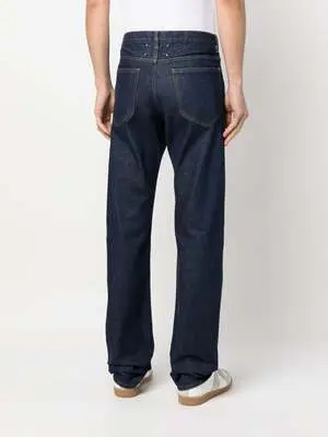 MAISON MARGIELA Mid-rise Straight-leg Jeans - Blue