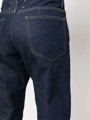 MAISON MARGIELA Mid-rise Straight-leg Jeans - Blue