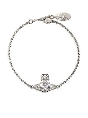 VIVIENNE WESTWOOD Bas Relief Chain Bracelet - Silver