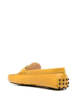 TOD'S Gommino T-logo Plaque Loafers