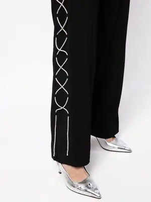 Giuseppe Di Morabito Lace-up Trousers