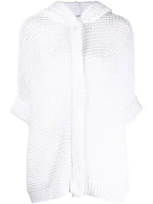 Brunello Cucinelli Chunky-knit Hooded Top