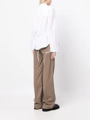 Aspesi Peplum Cotton Shirt - White