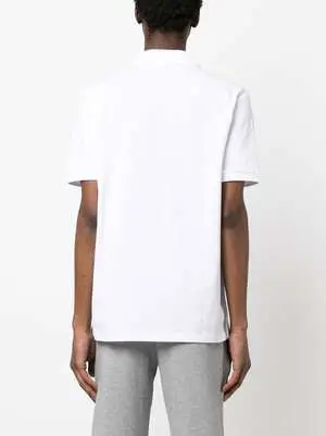 Hugo Chest Logo-print Polo Shirt - White