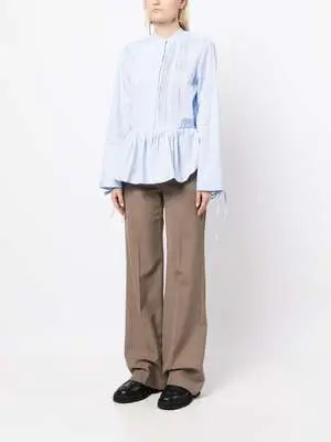 Aspesi Peplum Button-up Shirt