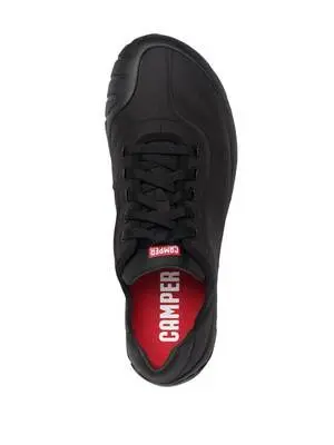 Camper Path Recycled Lace-up Sneakers - Black