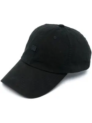 Acne Studios Logo-patch Baseball Cap - Black