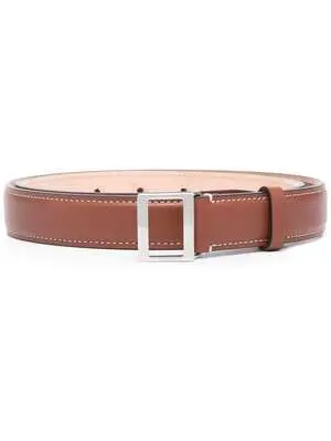 Acne Studios Buckle-fastening Leather Belt - Brown