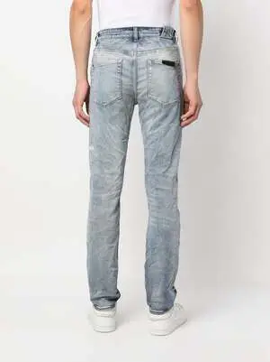 Ksubi Crinkled Slim-cut Jeans