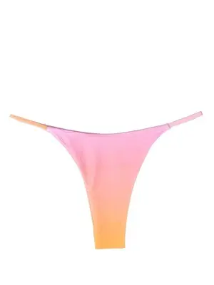 LOUISA BALLOU Gradient Bikini Bottom - Pink