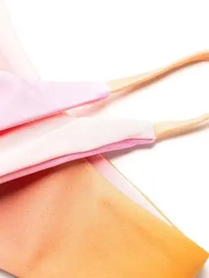 LOUISA BALLOU Gradient Bikini Bottom - Pink
