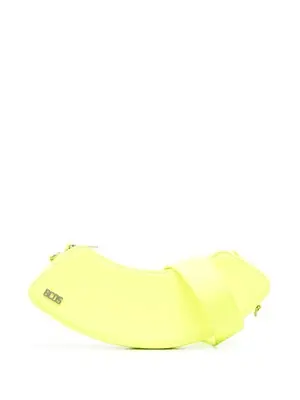Gcds Comma Medium Shoulder Bag - Yellow