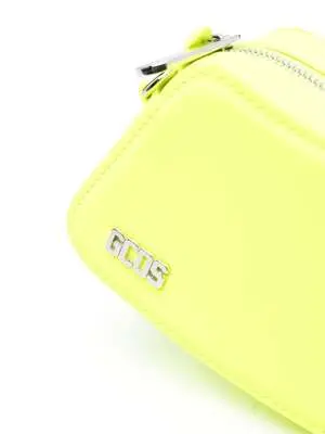 Gcds Comma Medium Shoulder Bag - Yellow