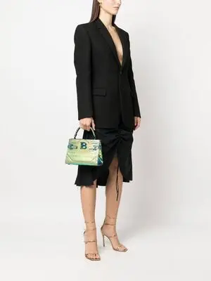 Balmain B-buzz 22 Iridescent Shoulder Bag